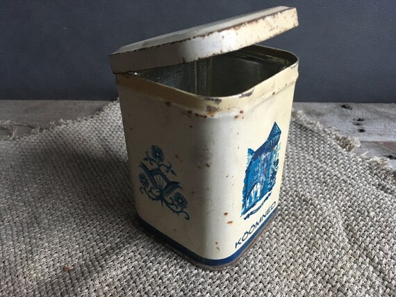 Soviet Vintage Tin Box Tin Container With Cover Metal Box - Etsy