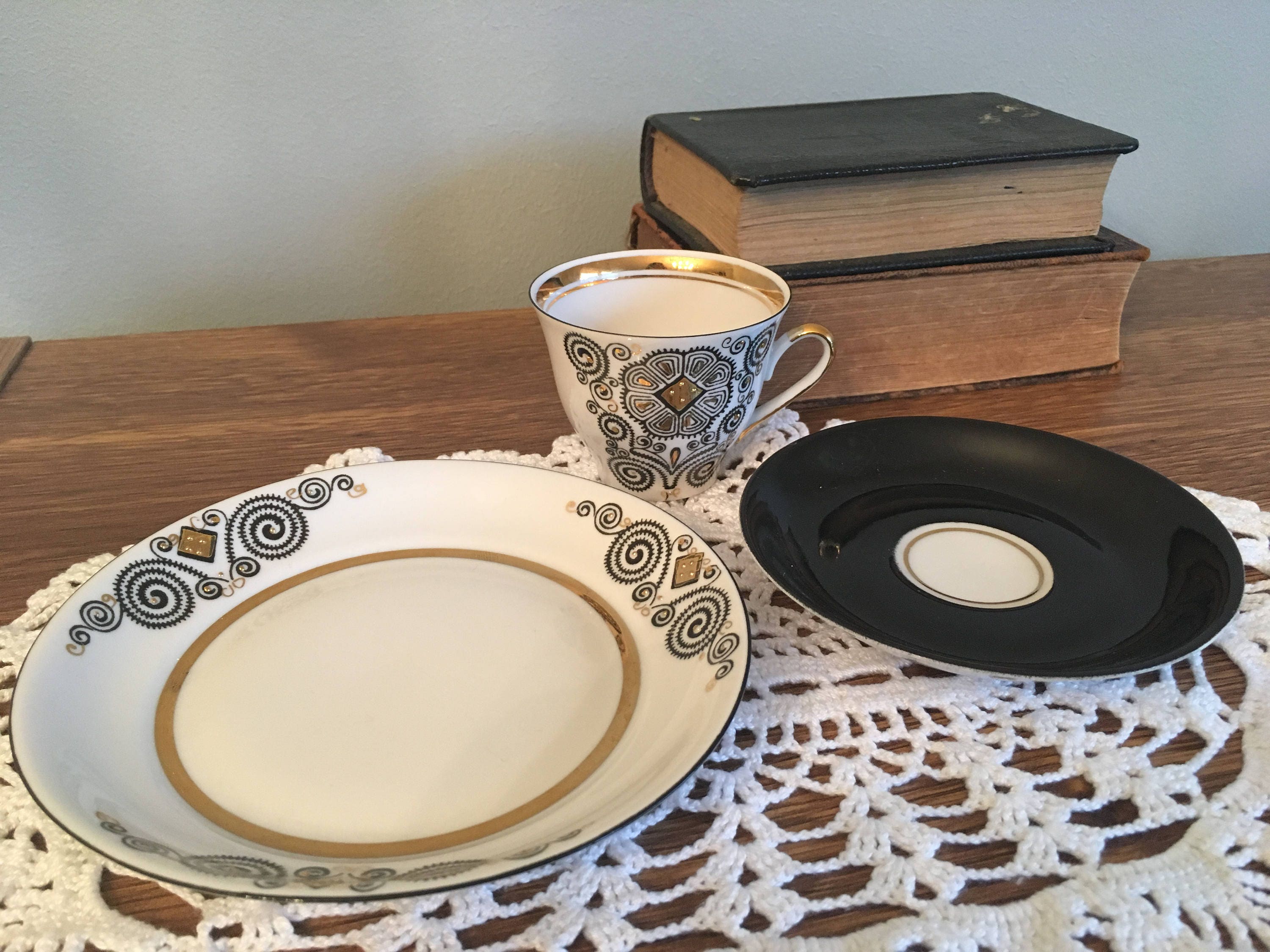 Soviet Vintage Porcelain, RPR Riga Porcelain Factory Espresso or Coffee ...