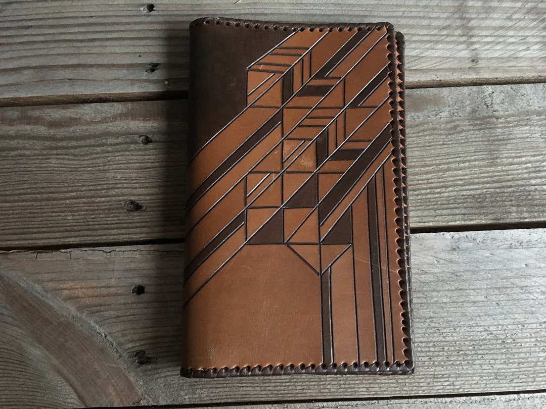 Soviet Vintage Men's Leather Wallet With a Pocket for - Etsy