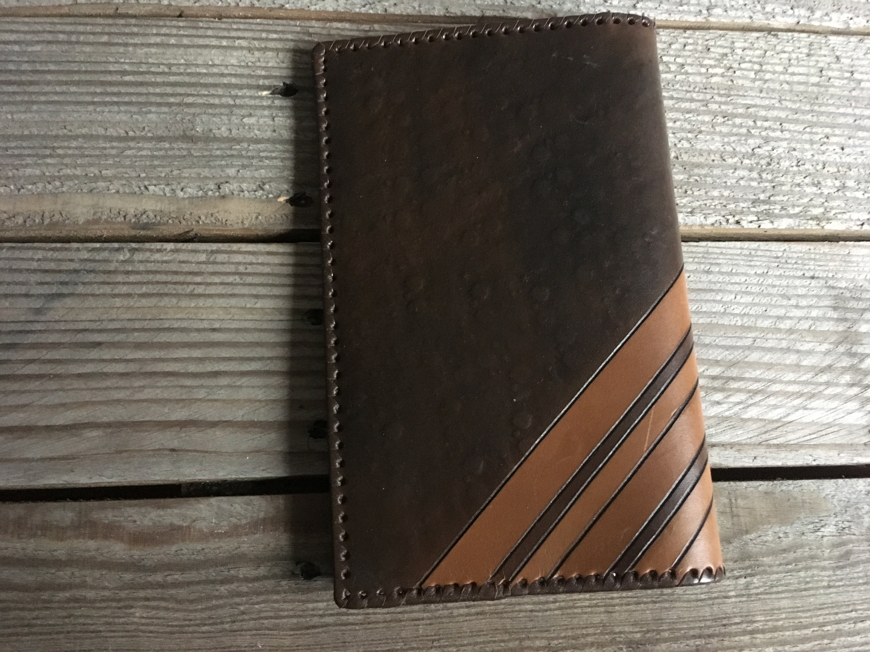 Soviet Vintage Men's Leather Wallet With a Pocket for - Etsy