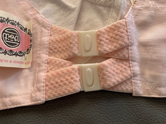 Vintage Light Pink Cotton Bra, Soviet Vintage Lingeri… - Gem