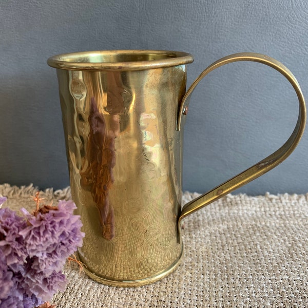 Brass Mug - Etsy