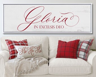 Christmas Gloria Sign - Etsy