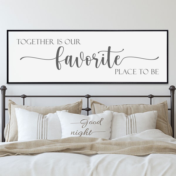 Together is Our Favorite Place - Etsy