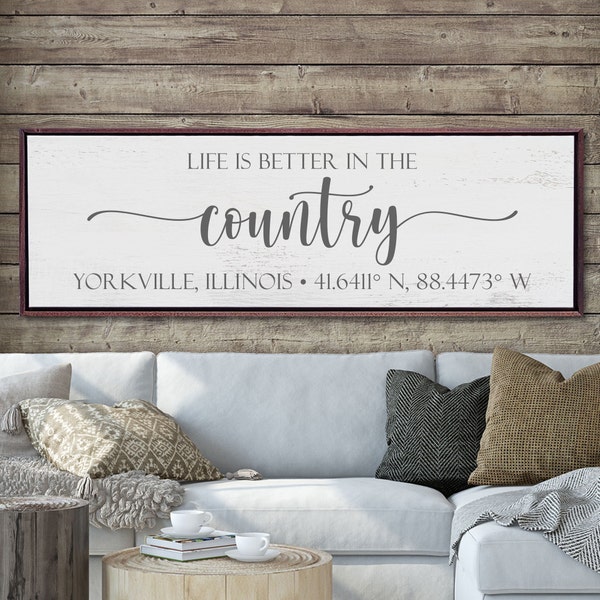 Rustic Country Sign - Etsy