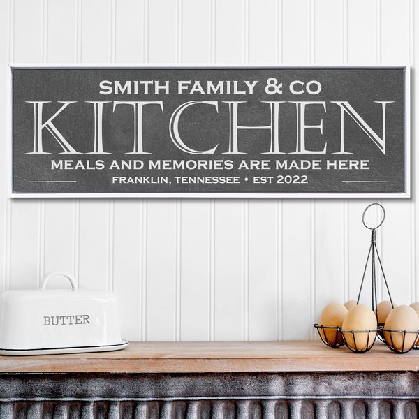Kitchen Decor Sign - Etsy