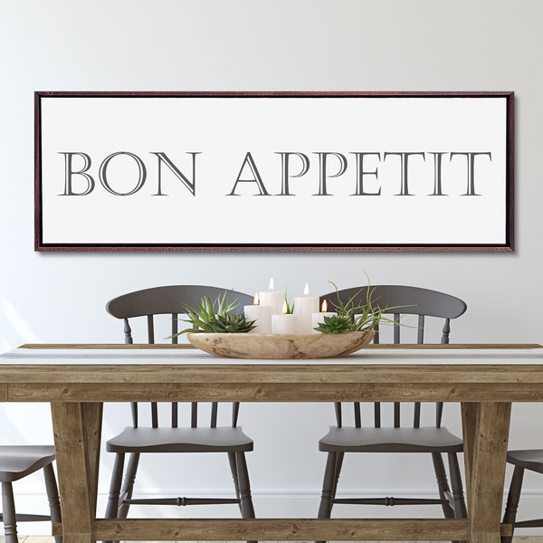 Bon Appetit Sign - Etsy