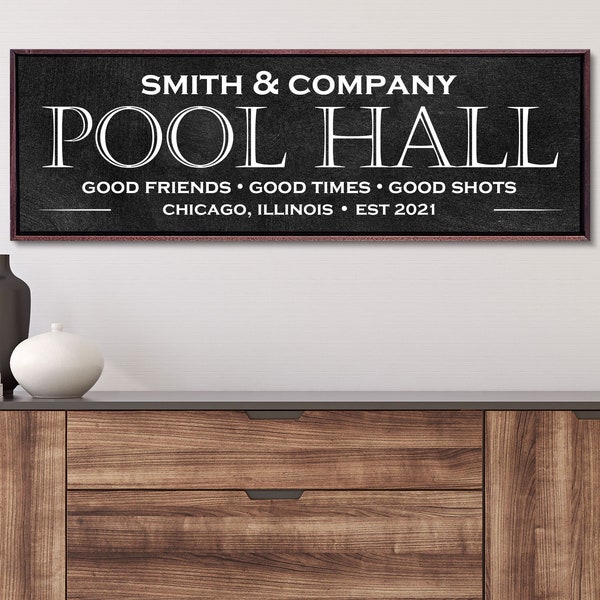 Pool Hall - Etsy