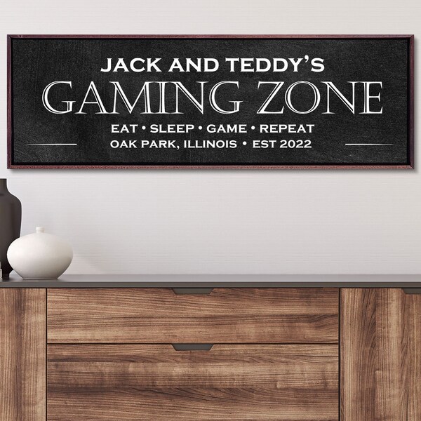 Custom Gaming Sign - Etsy