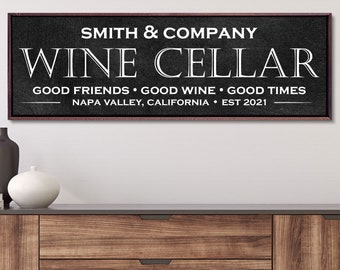 Wine Cellar Sign - Etsy