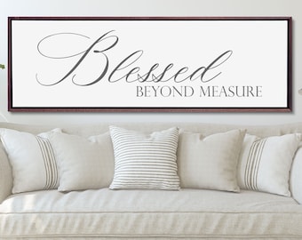 Blessed Beyond Measure Cutouts DIY Measuring Cups Kitchen - Etsy