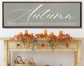 Autumn Sign - Etsy