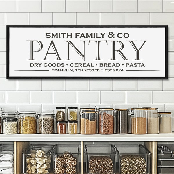 Pantry Sign - Etsy