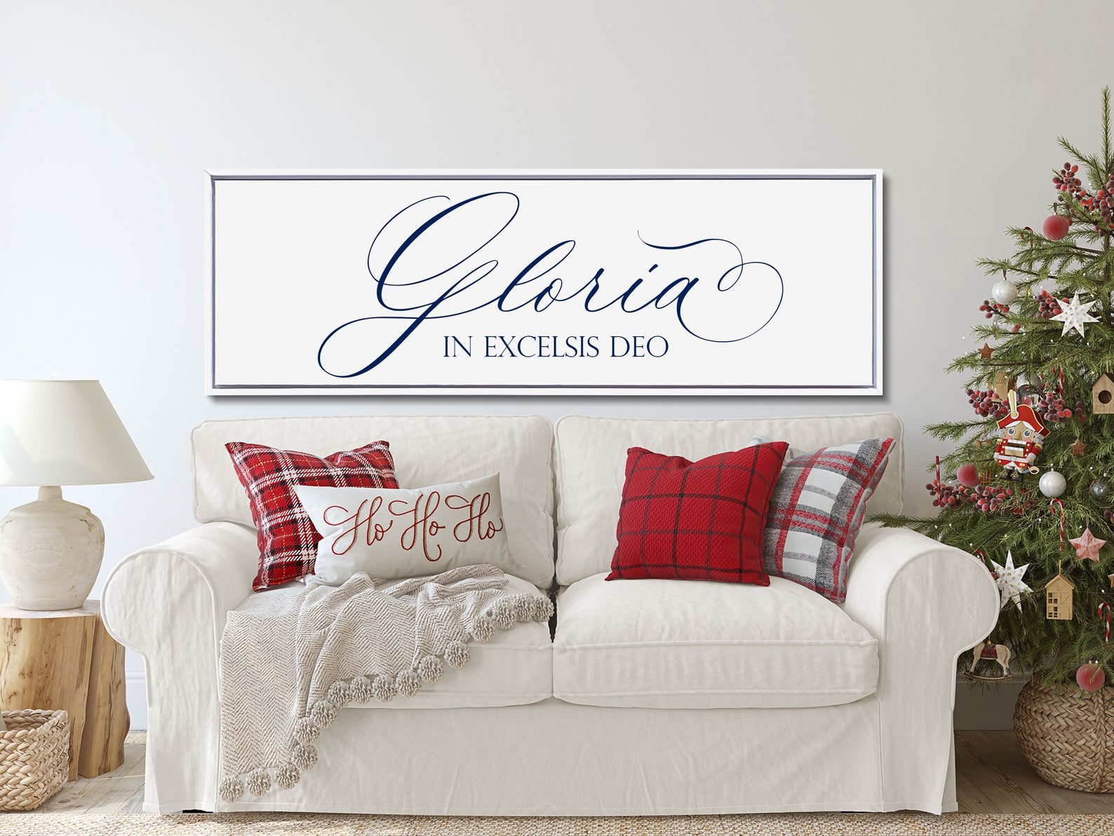 Christmas Sign Gloria in Excelsis Deo Sign Religious - Etsy