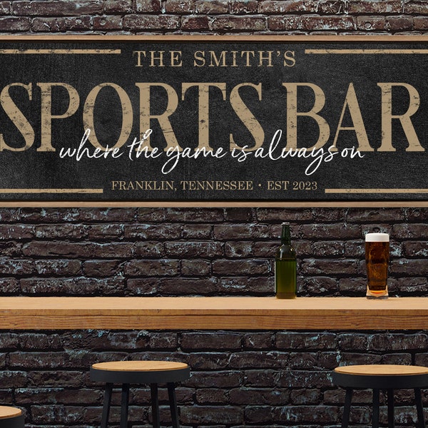 Sports Bar Decor - Etsy