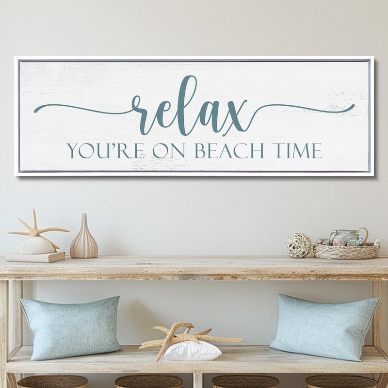 Relax Sign - Etsy
