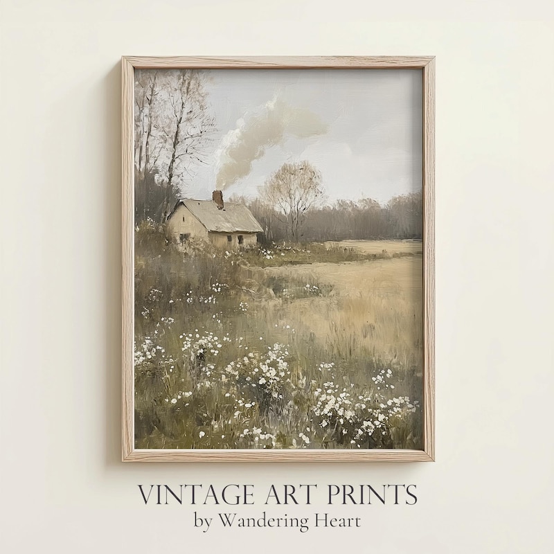 Spring Landscape Poster - Etsy