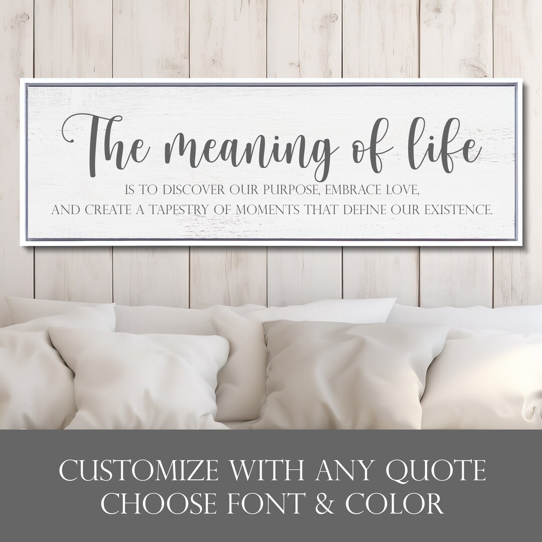 Custom Canvas Quote Create Your Own Canvas Sign Custom Quote Sign Etsy