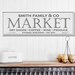 Kitchen Sign Personalized Market Sign Kitchen Wall Decor - Etsy