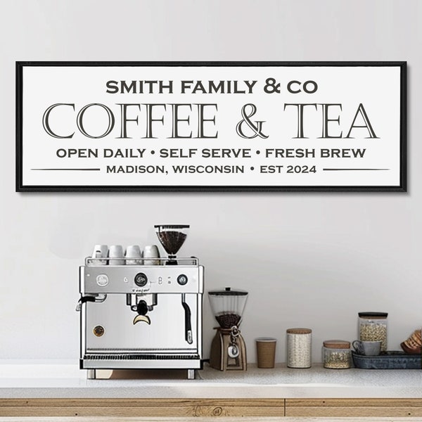 Coffee and Tea Sign - Etsy
