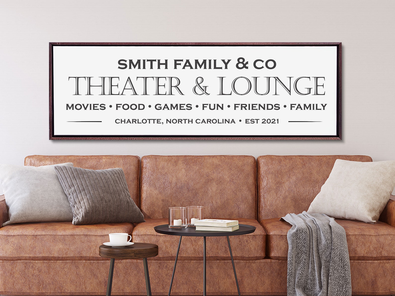 Custom Home Theater Sign Personalized Home Theater and Lounge - Etsy