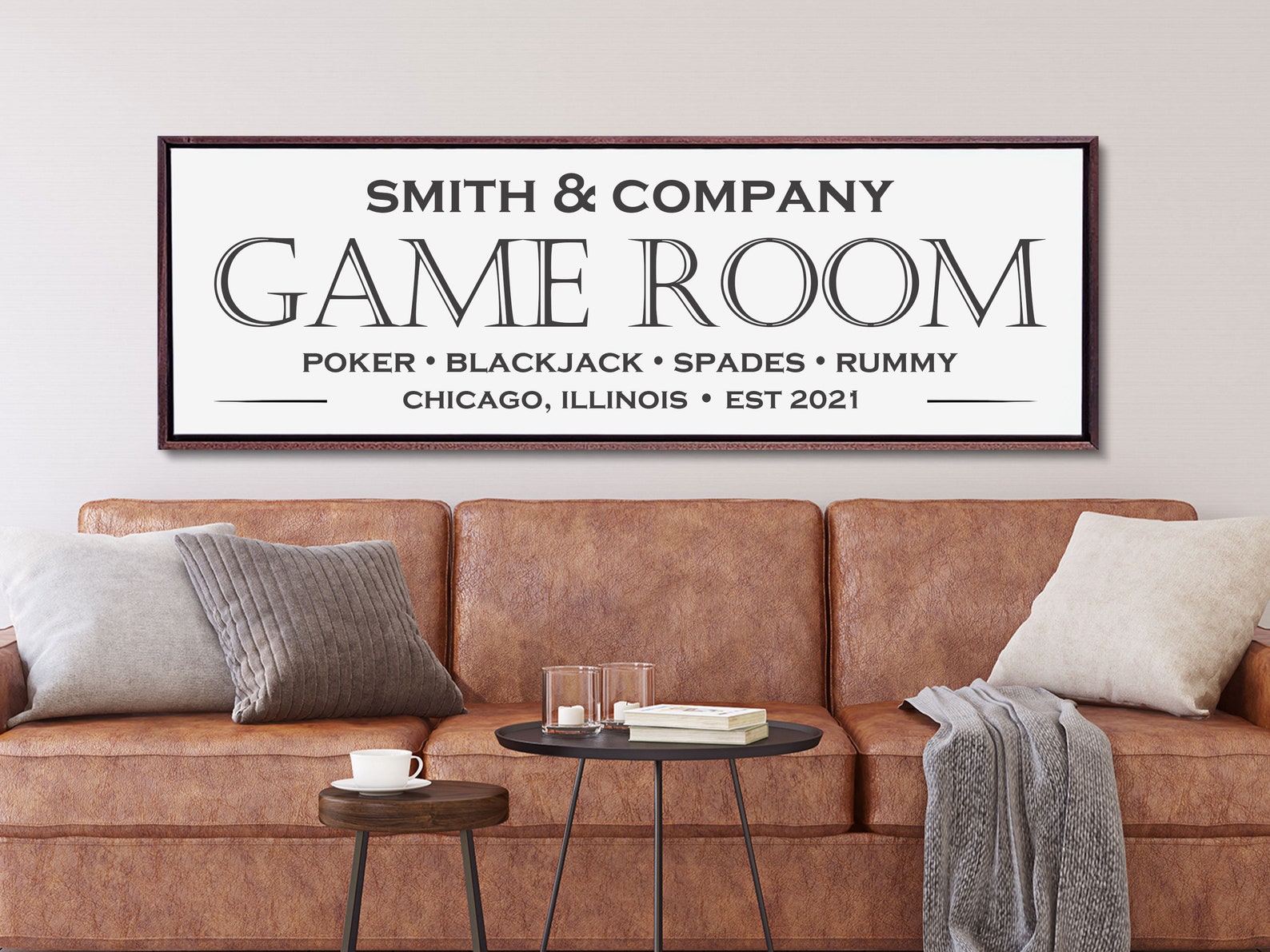 Custom Game Room Sign Home Game Room Sign Personalized Decor - Etsy
