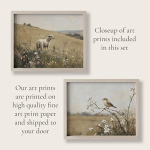 PRINTED & SHIPPED Spring Art Print Set, DIY Gallery Wall Art - Etsy
