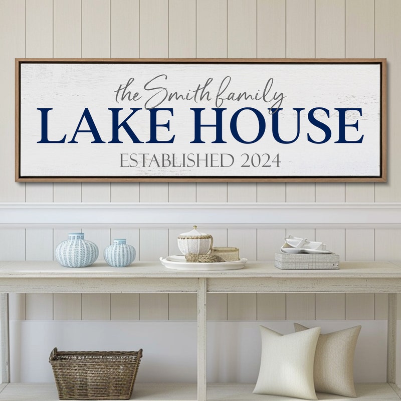 Lake Sign - Etsy