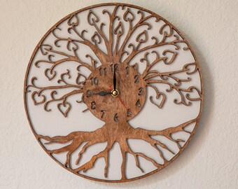 Tree of life clock | Etsy