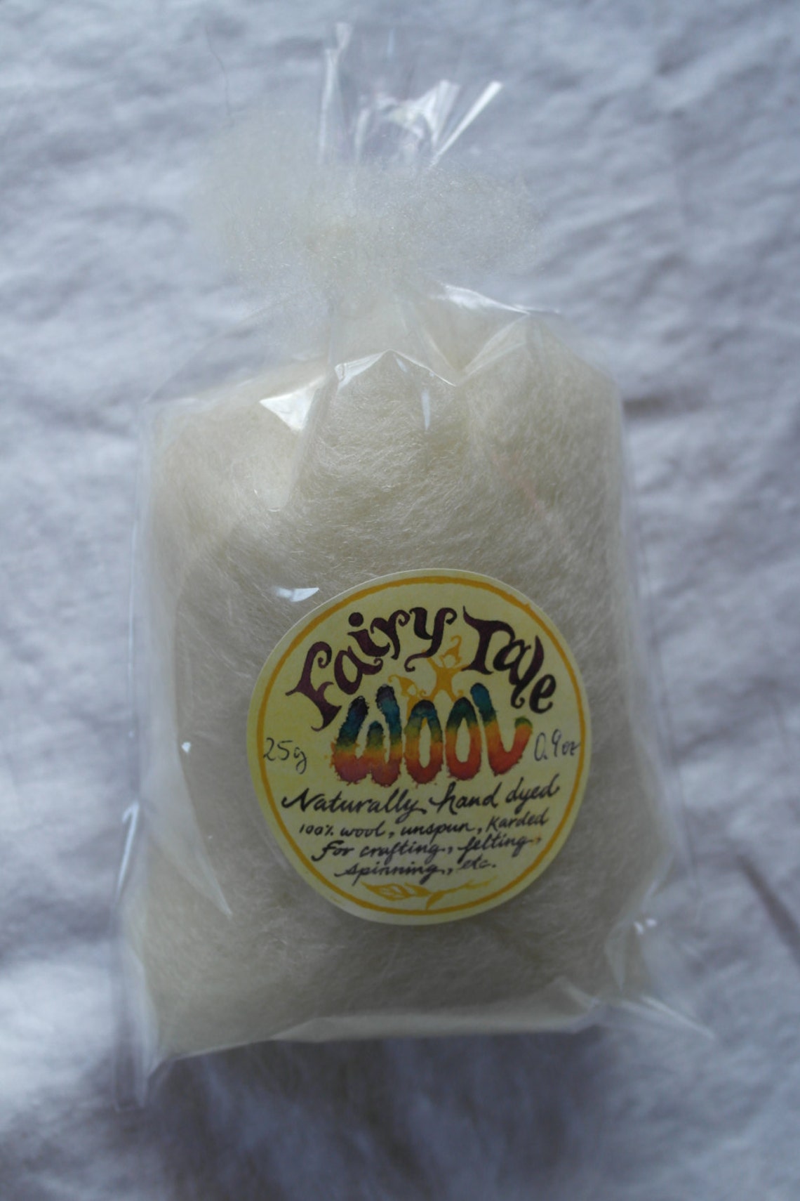 Natural Wool - the Basics, 25g Single Shade, Natural Undyed Wool ...