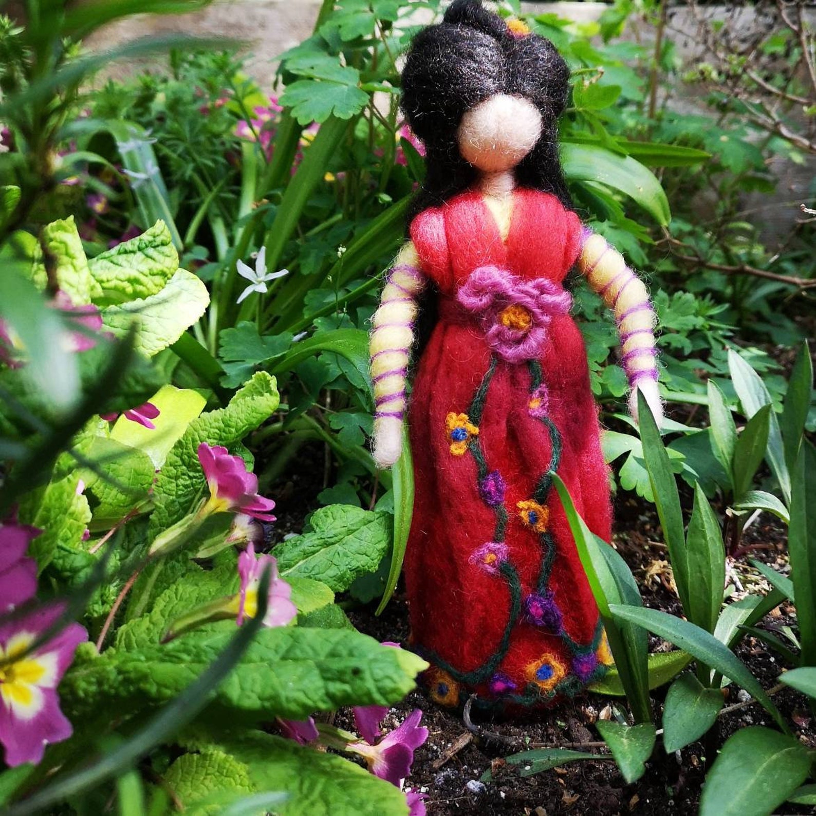 Felted Figurine, Needle Felted Figurine, Seasonal Felted Figurine ...