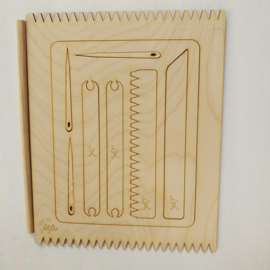 Pop-out Weaving Loom, Travel Loom, Beginners Loom, Wooden Loom, Pop-out ...