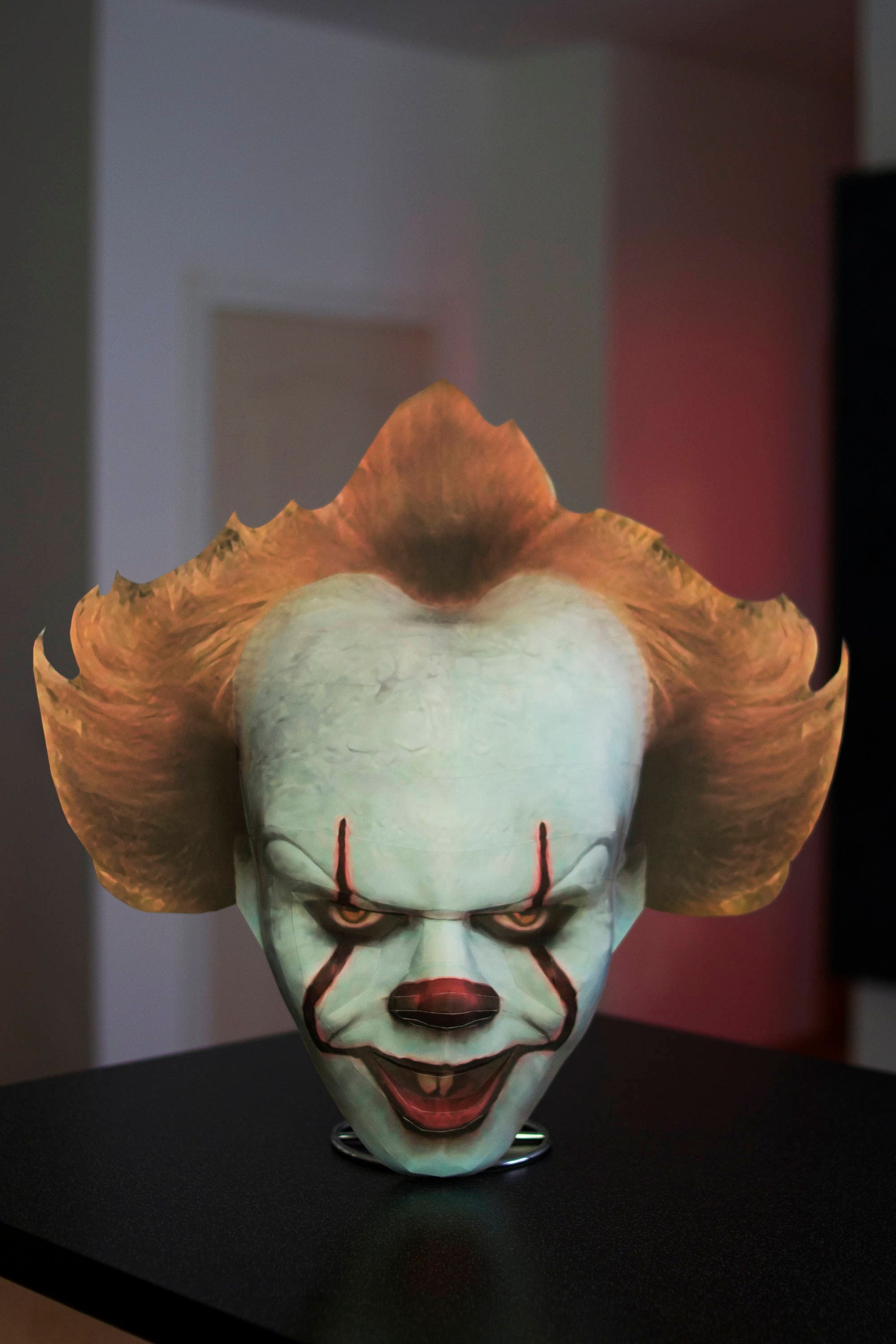 Pennywise 3D Mask | Paper Mask - Etsy