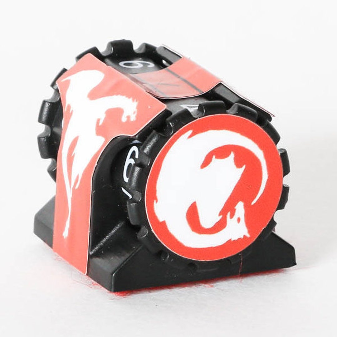 Red Dragon Creature Token 2 - Magic: the Gathering - Etsy