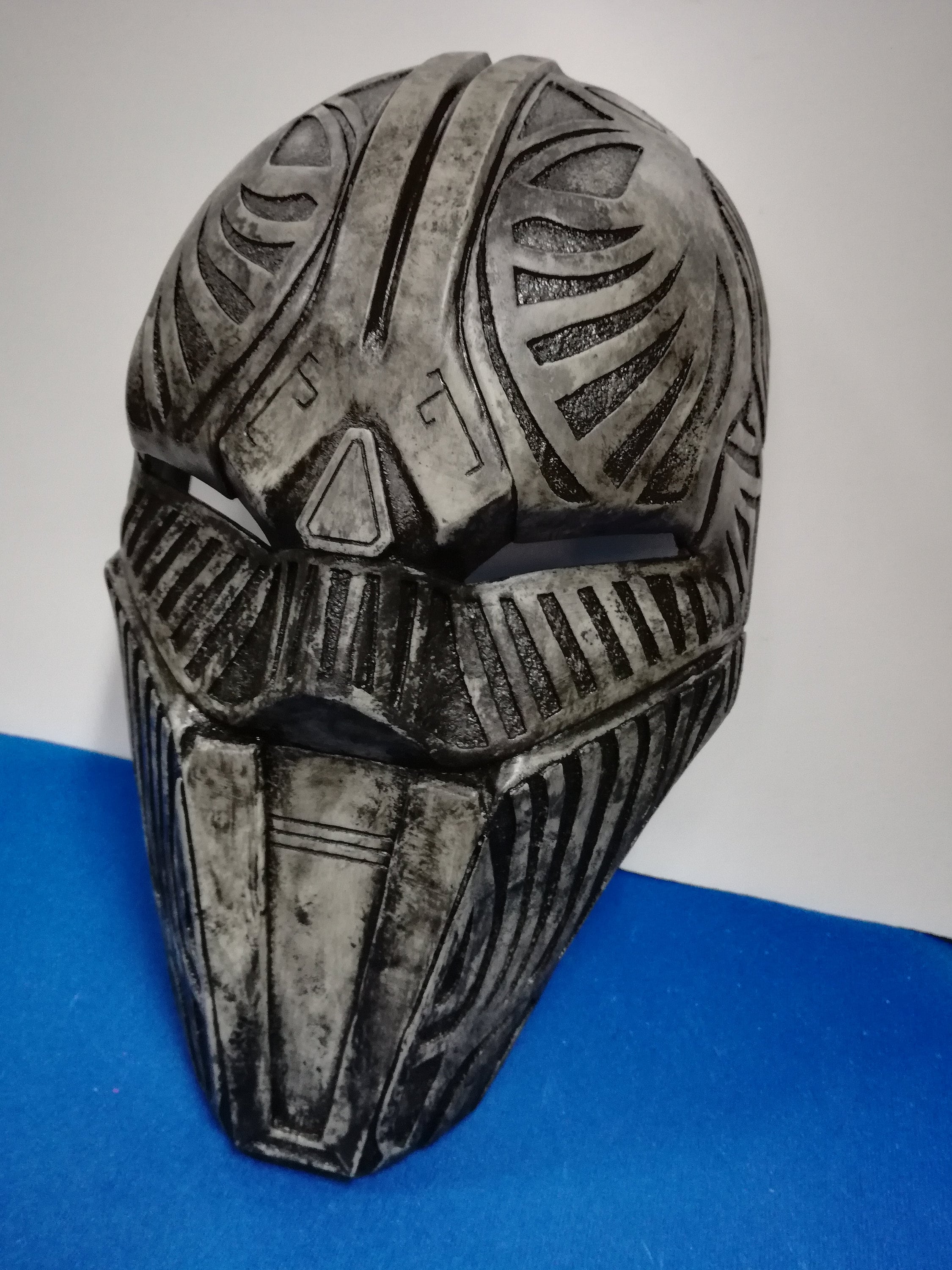 Darth Sith Knighs Acolyte Mask / Helmet Complete V2 Raw Cast - Etsy