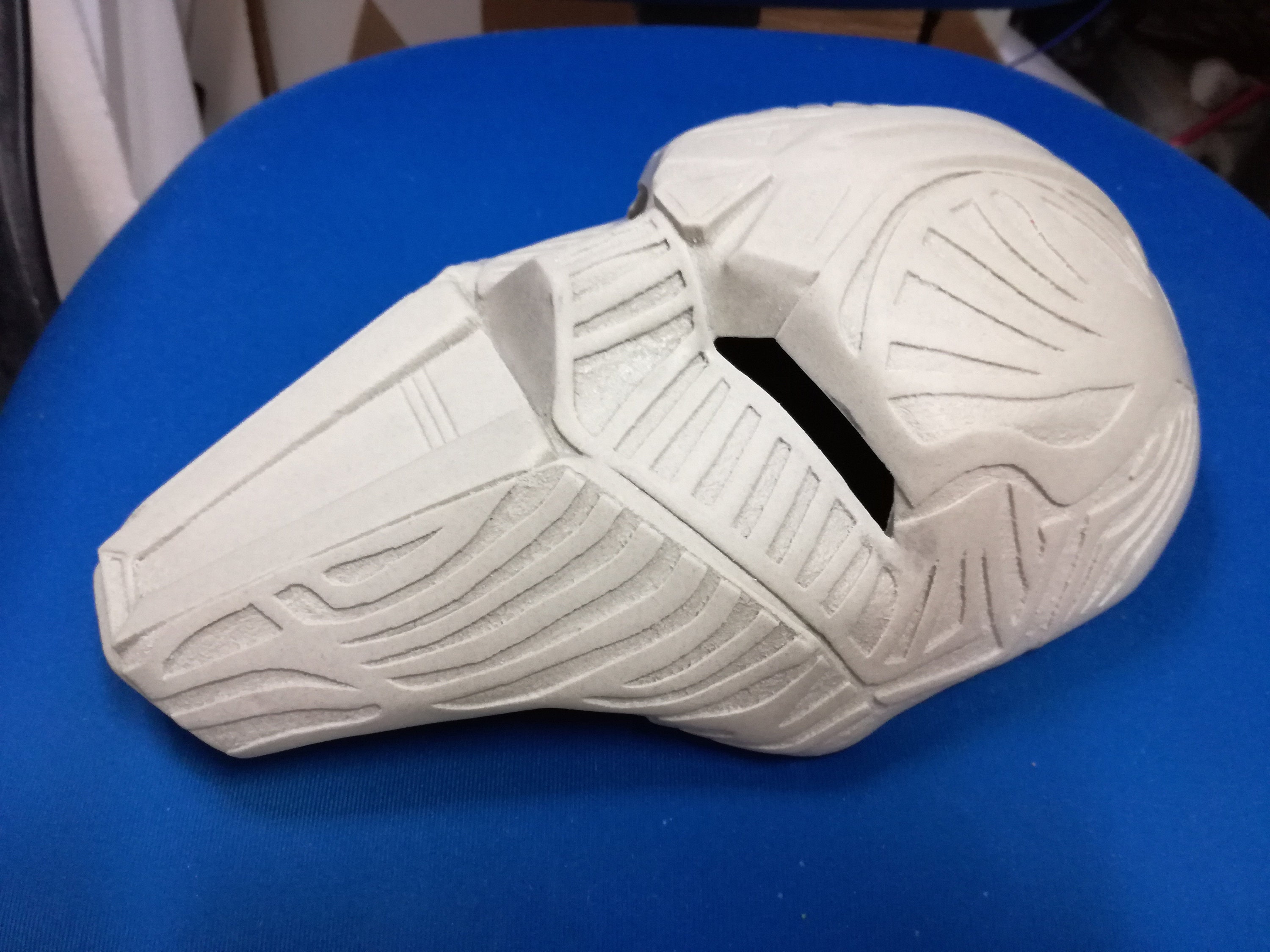 Darth Sith Knighs Acolyte Mask / Helmet Complete V2, Raw Cast or ...