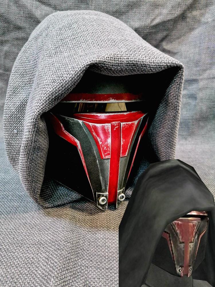 Darth Sith Knighs Mask / Helmet Complete 501, Raw Cast or Painted ...