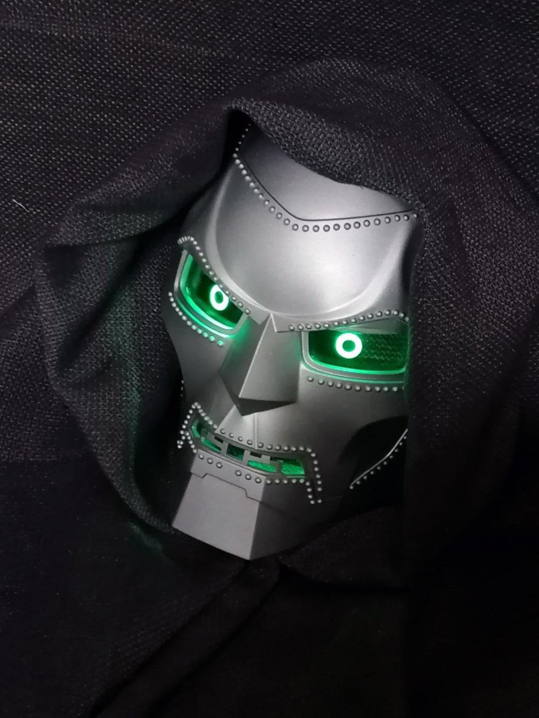 Dr Mask, RDJ, Raw Cast or Painted Cosplay LARP 1:1 Mb-industry - Etsy