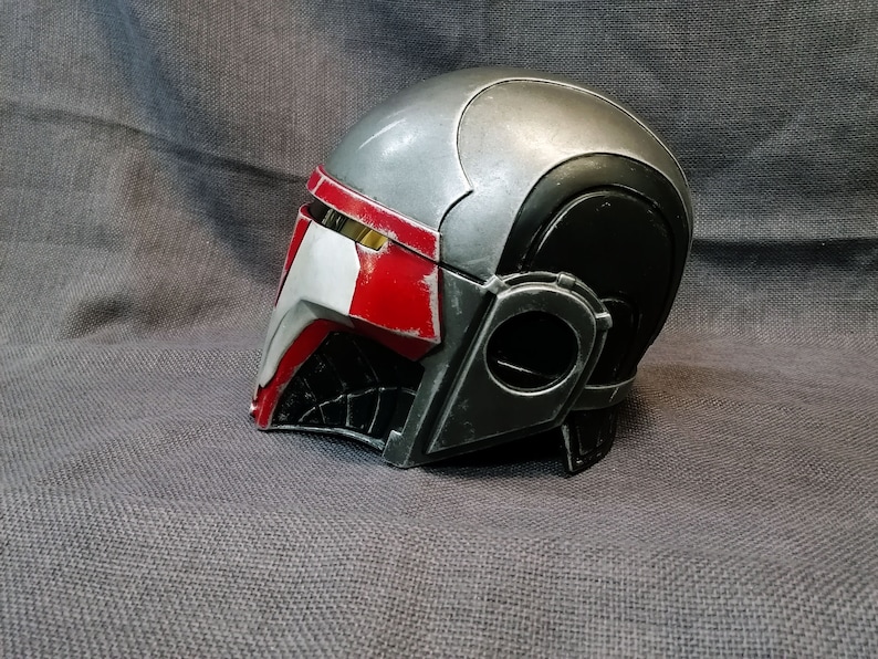Jedi Knighs Mask / Helmet Complete JREV Red Raw Cast or - Etsy