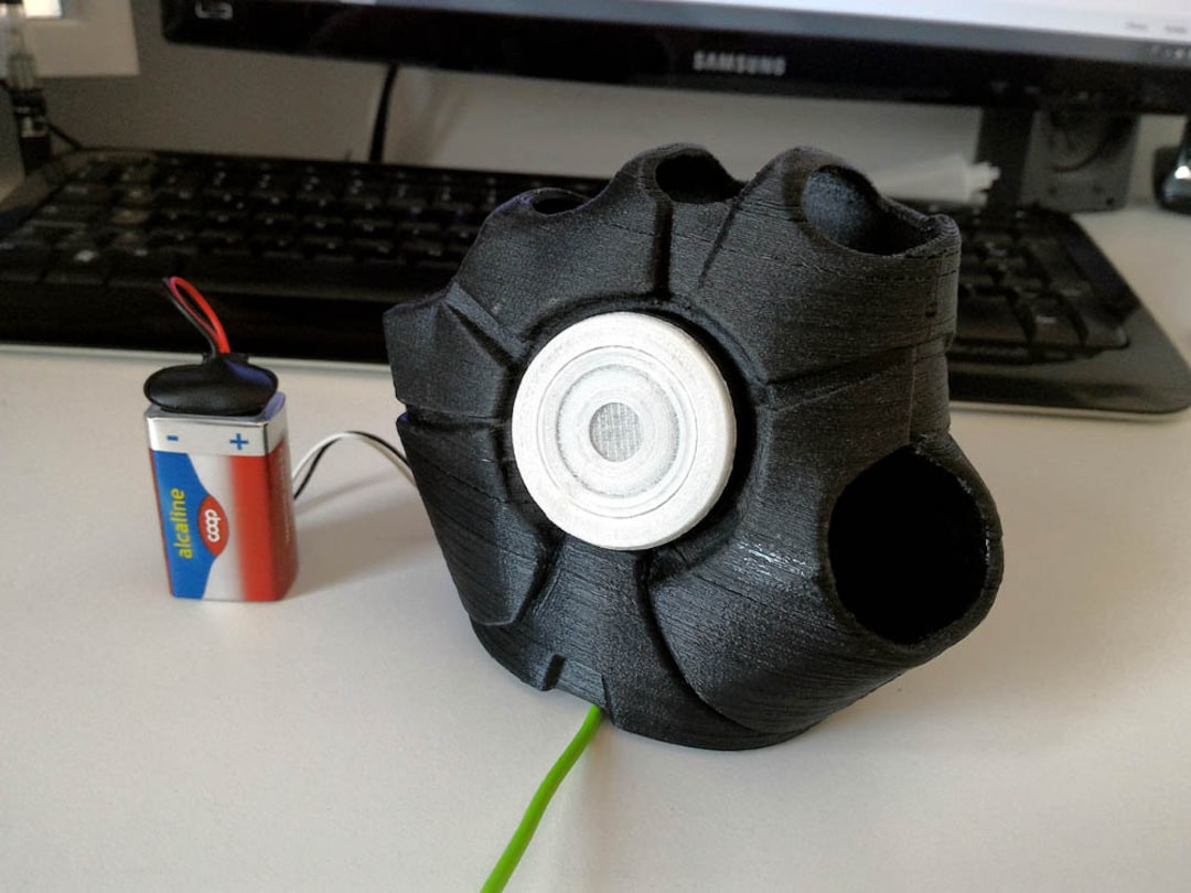 Universal Kit Hand Blast - Repulsor Kit, 12 LED + Powered Speaker! Mb ...