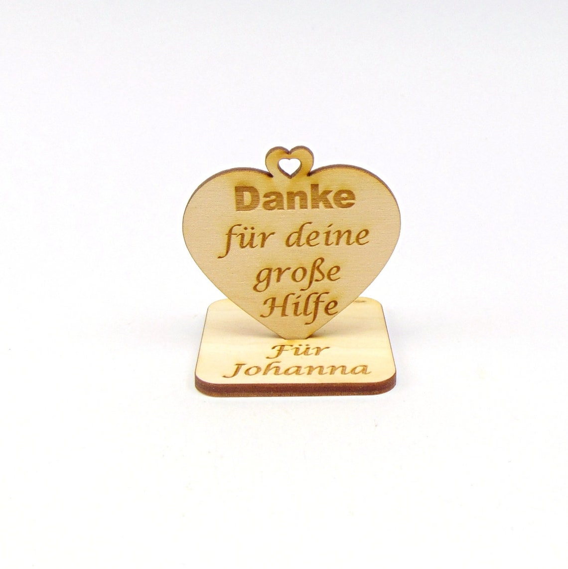 Danke Für Deine Hilfe Aufsteller Personalisiert Kleine Etsy