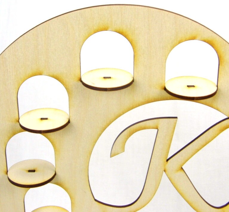 Personalized Candybar Heart Wedding Display Stand Made of Wood | Etsy