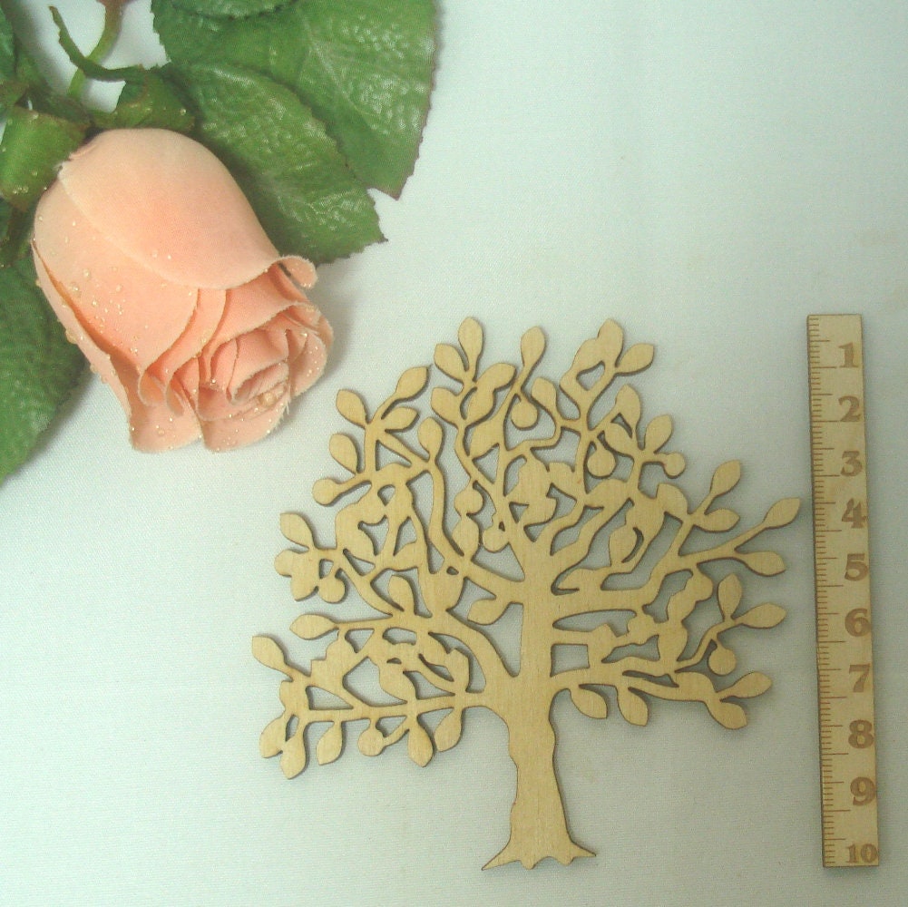 Kirschbaum aus Holz 10 cm Deko Baum Frühling | Etsy