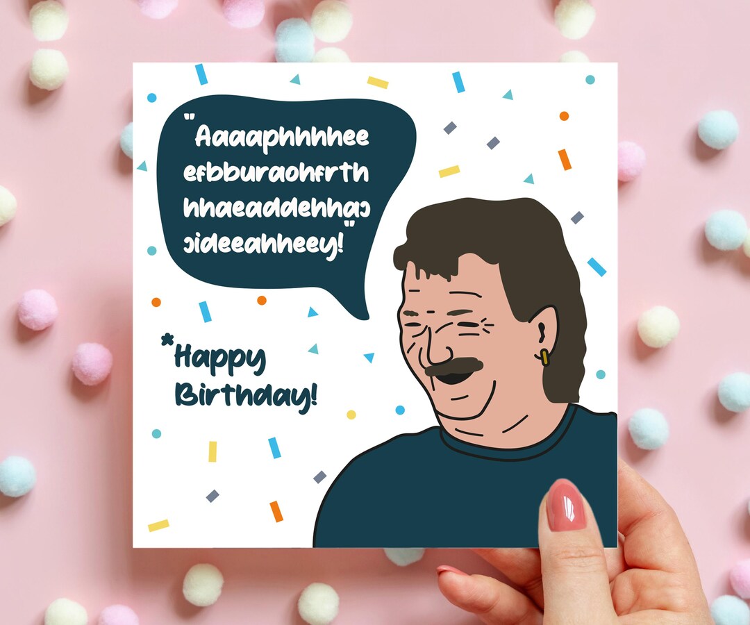 Funny Gerald Birthday Card, Clarkson's Farm, Jeremy Clarkson Gift Card ...