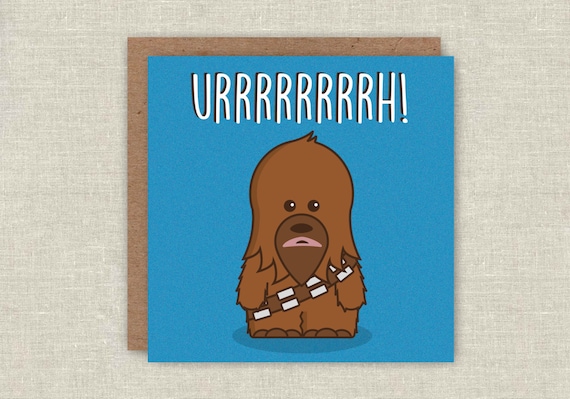 Chewy Card Funny Card Birthday Card Funny Birthday Card Card | Etsy