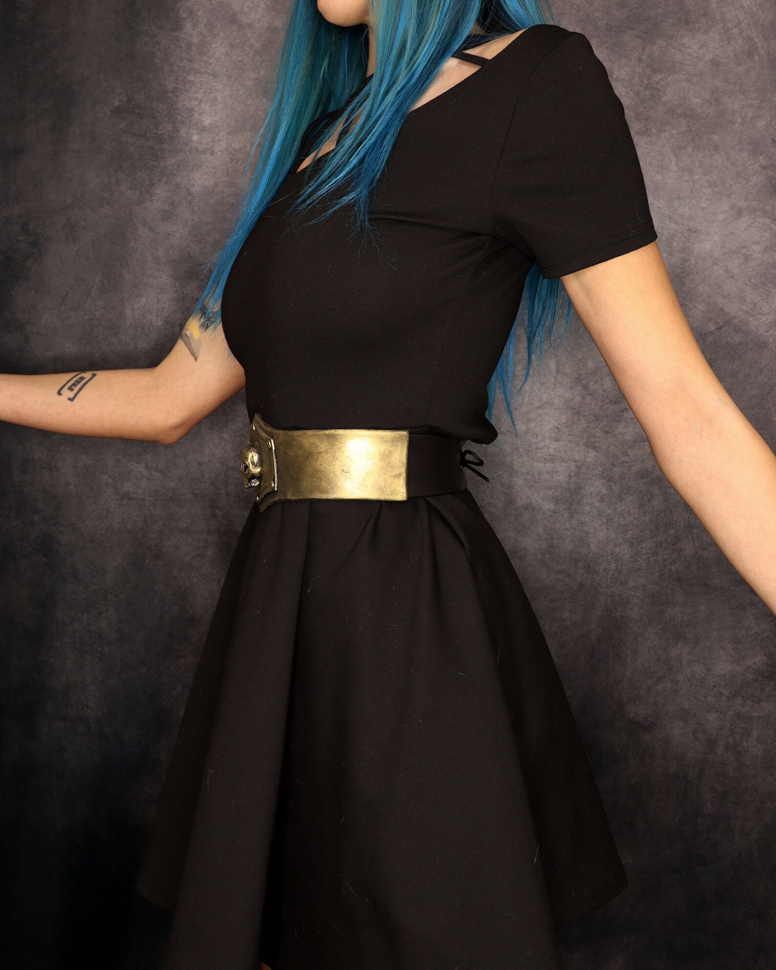 Steampunk/gothic Waist Belt With Skull. Perfect for Fantasy / Steampunk ...