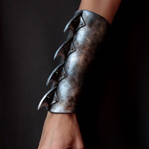 Post Apocalyptic Bracer / Wristband. Armor Like, Fake Metal Made With ...