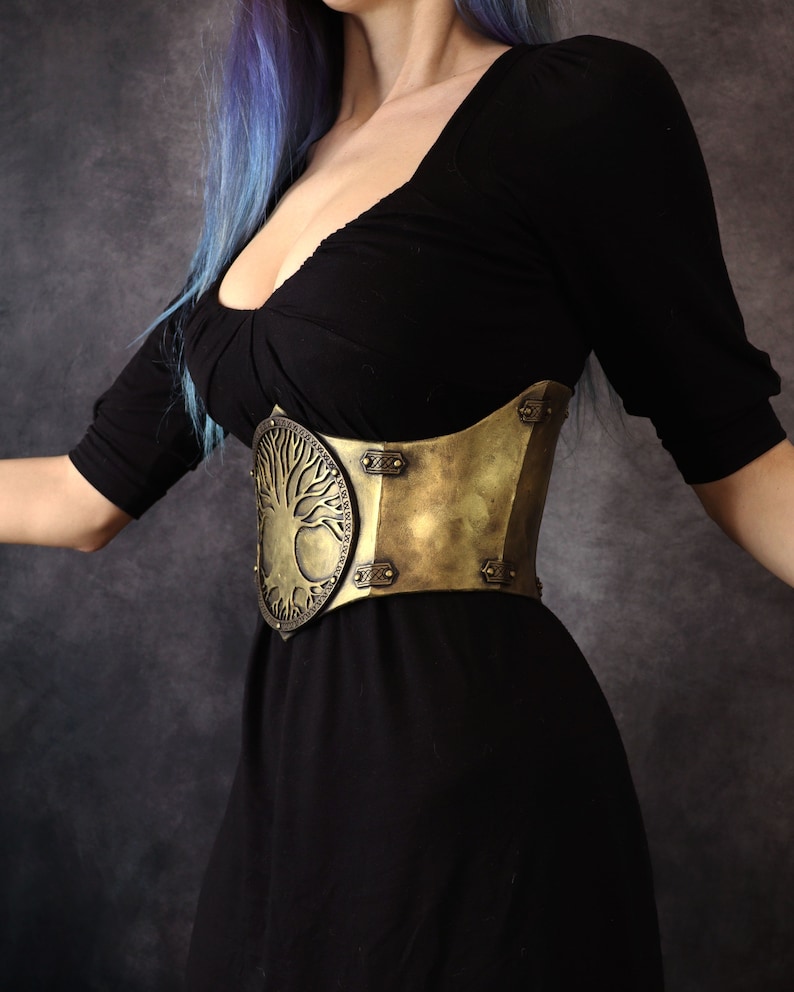 Nordic Celtic Corset/belt/cincher. Woman Armor. Made With EVA - Etsy