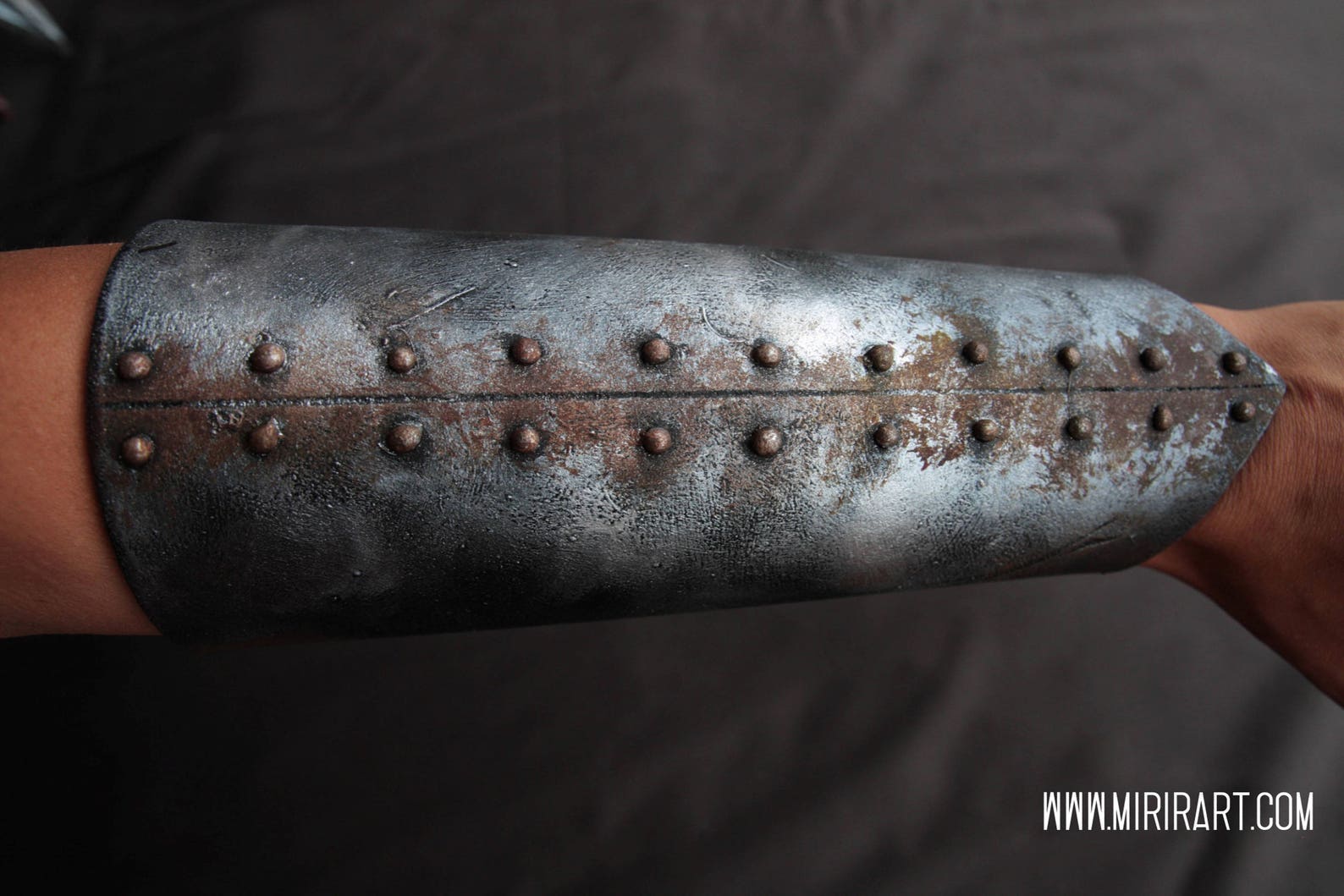 Post Apocalyptic Bracer / Wristband. Armor Like Fake Metal - Etsy
