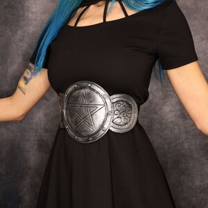 Fantasy Waist Belt / Underbust Corset Armor With Pentacle. Eva Foam ...